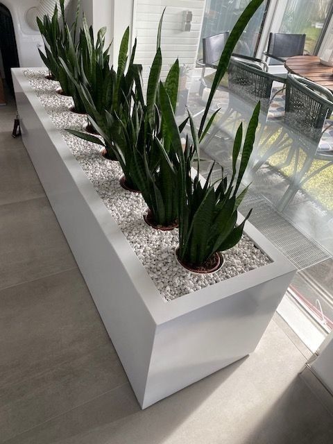 FRP Fiberglass Long Planter – FRP SCULPTURE