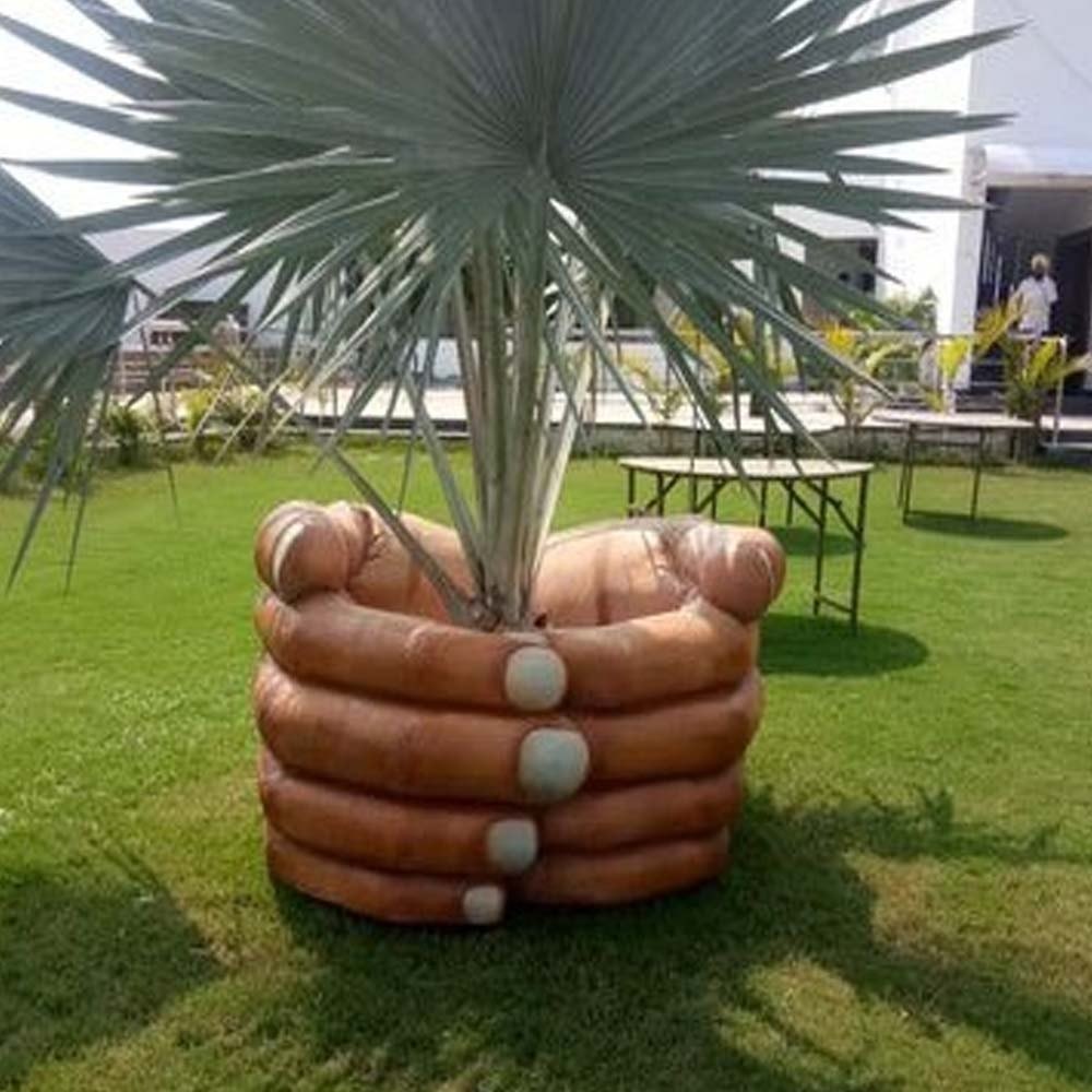FRP Hand Finger Planter – FRP SCULPTURE