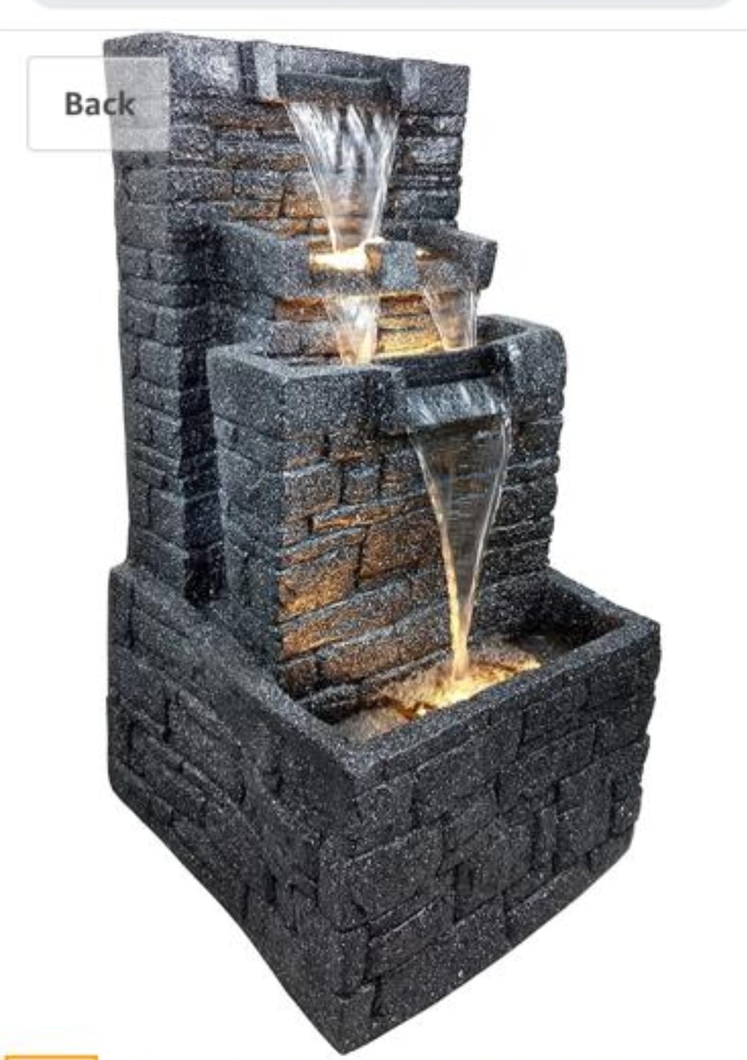 FRP Stepped Fountain – FRP SCULPTURE